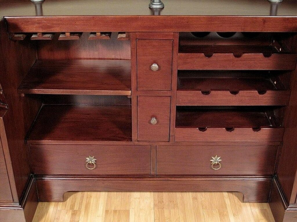 Rare Mahogany Pirate Ship Boat Cocktail Bar – WNL56 – WoodnLuxury