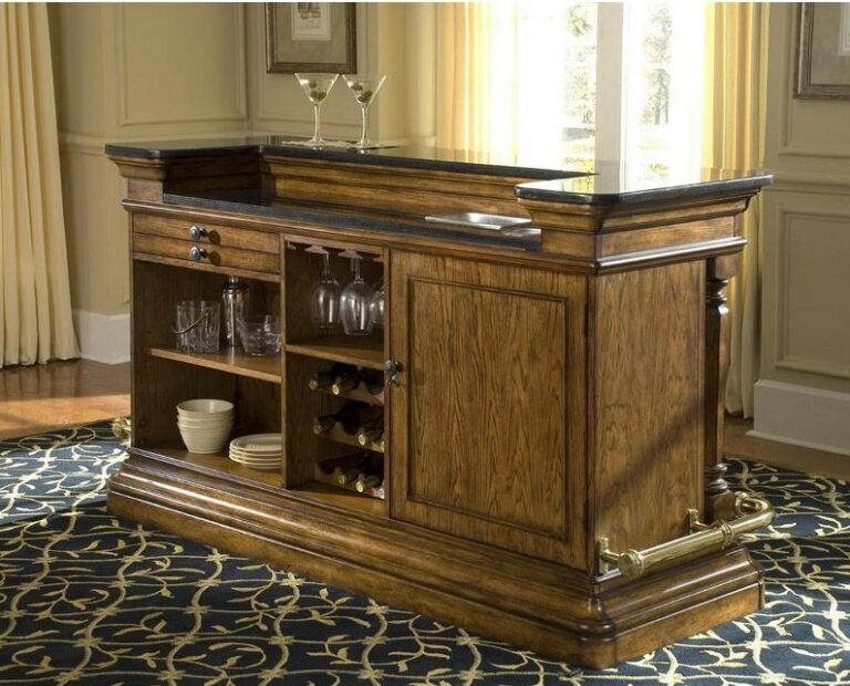 Bar WNL59 – California Wine Country Style Home Bar – WoodnLuxury