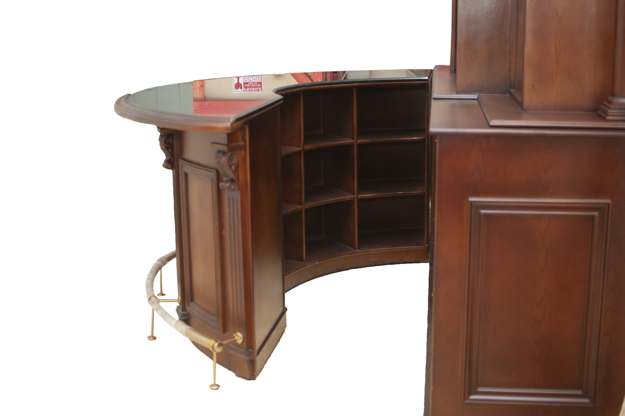 Unique Design Bar Set with an Elegant Round Front Bar – Bar WNL148 ...