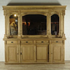 9 ft Solid Wood Bar with Rounded Corners & Rails – Bar WNL141 – WoodnLuxury
