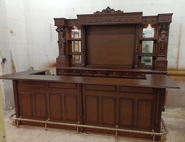 Get Inspired! Custom Mahogany Saloon Pub Bar WNL53 – WoodnLuxury